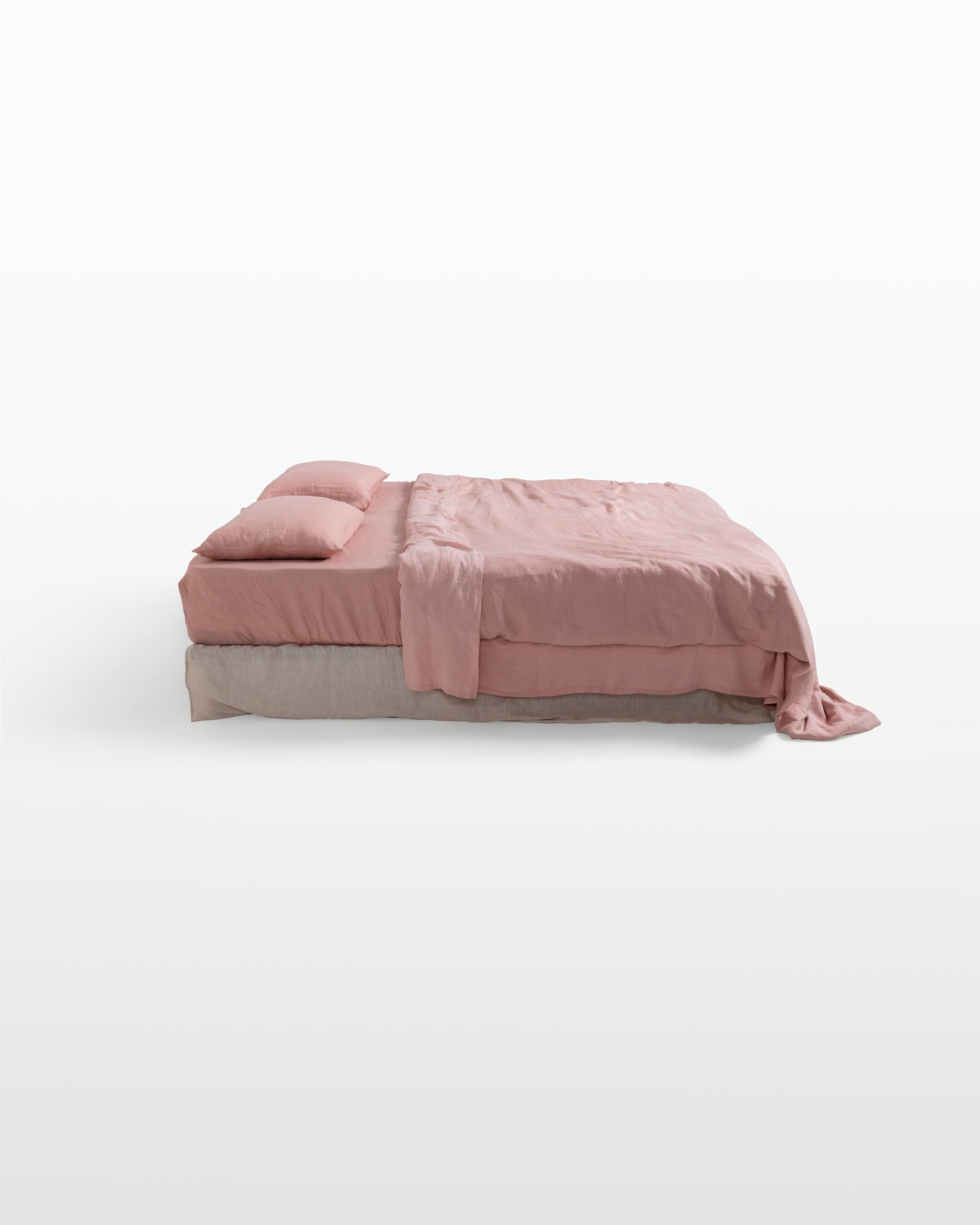Fawn Linen Bedding Set (4 pcs) | The Katha | Affordable Price