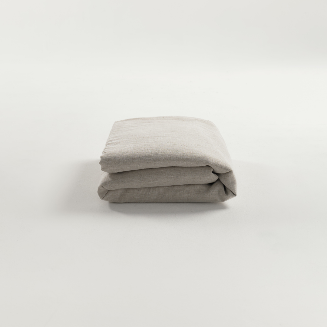 Flax Linen Duvet Cover | The Katha